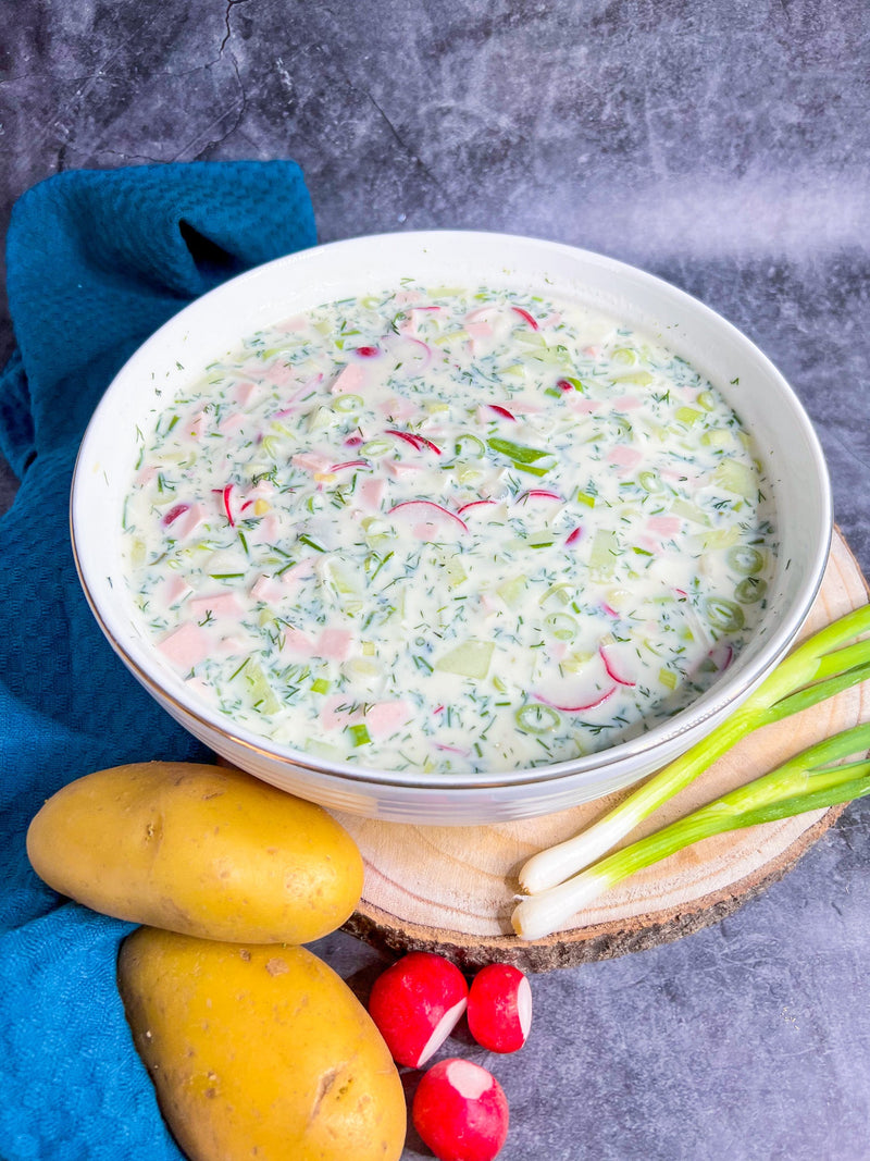 Okroschka – russische kalte Sommersuppe