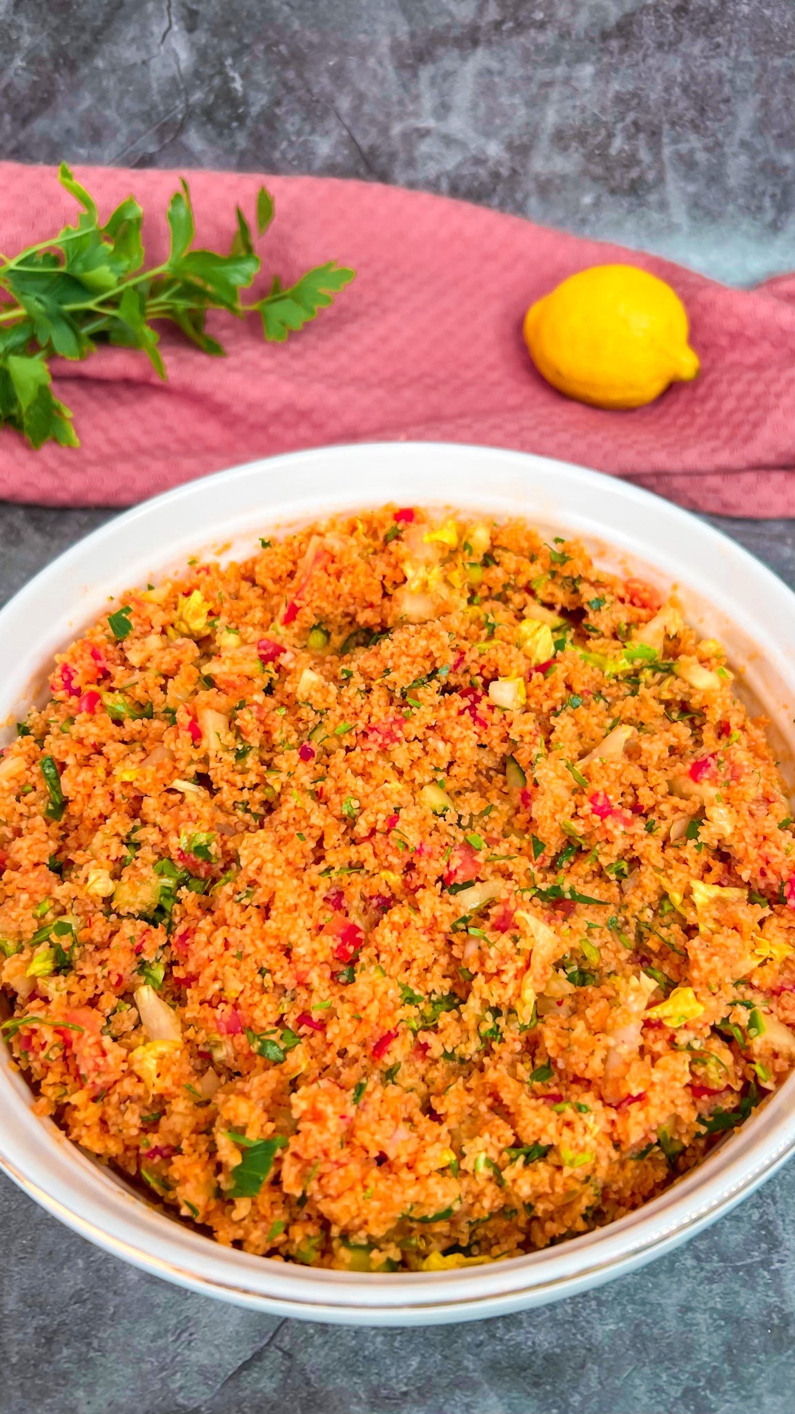Kisir – türkischer Bulgursalat